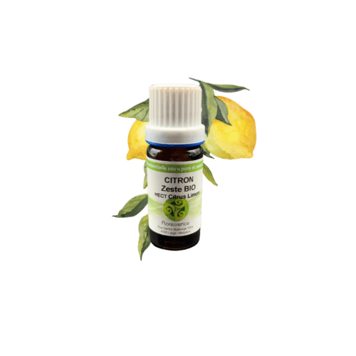 Huile essentielle Citron Zeste BIO - Floressence - Hel Essentielle